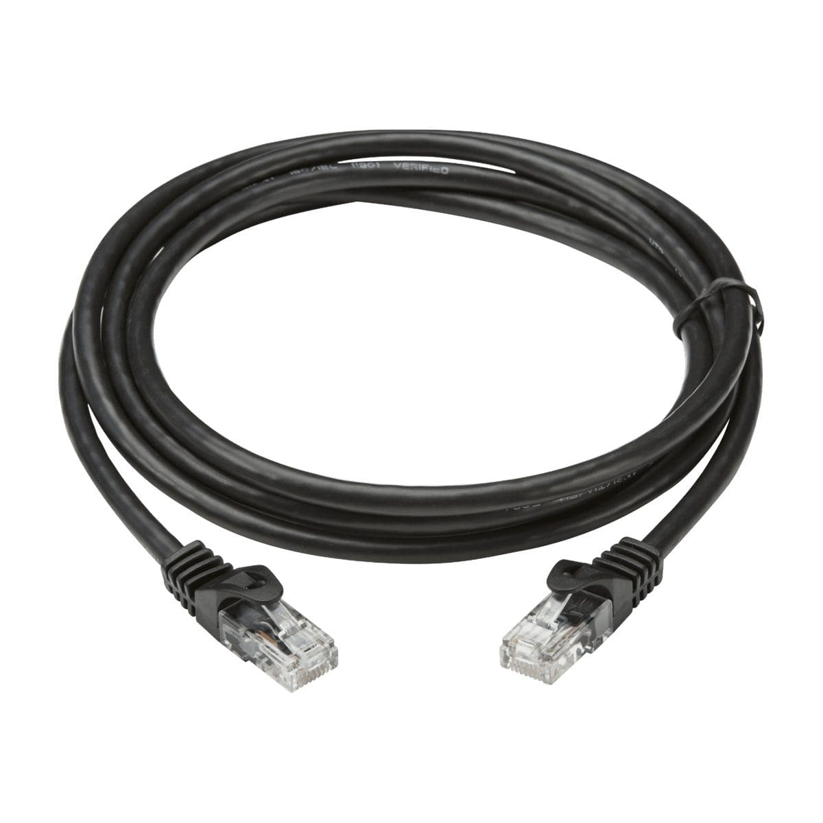 1m CAT6 UTP Network Cable – Black – Joal Projects